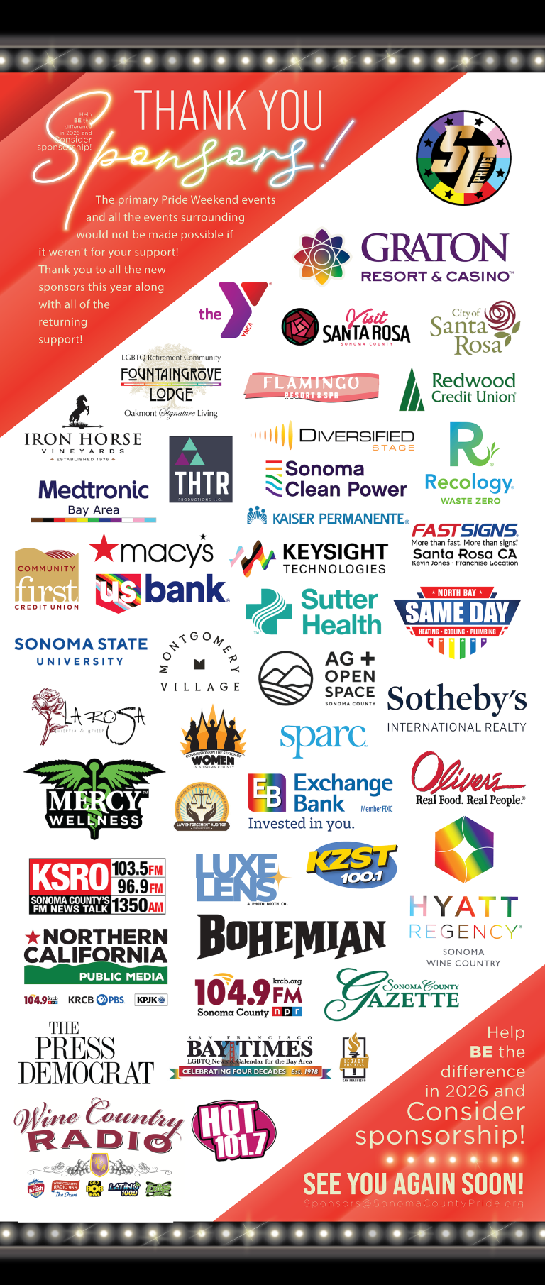 Sonoma County Pride 2025! | Sonoma County LGBTQI Pride