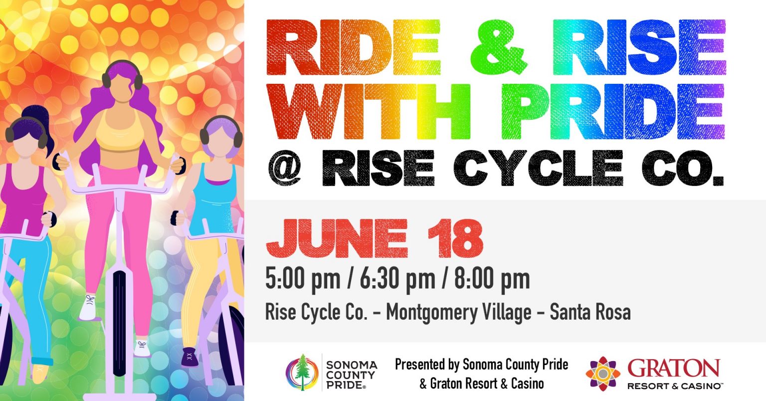 Rise & Ride with Pride @ Rise Cycle | Sonoma County LGBTQI Pride