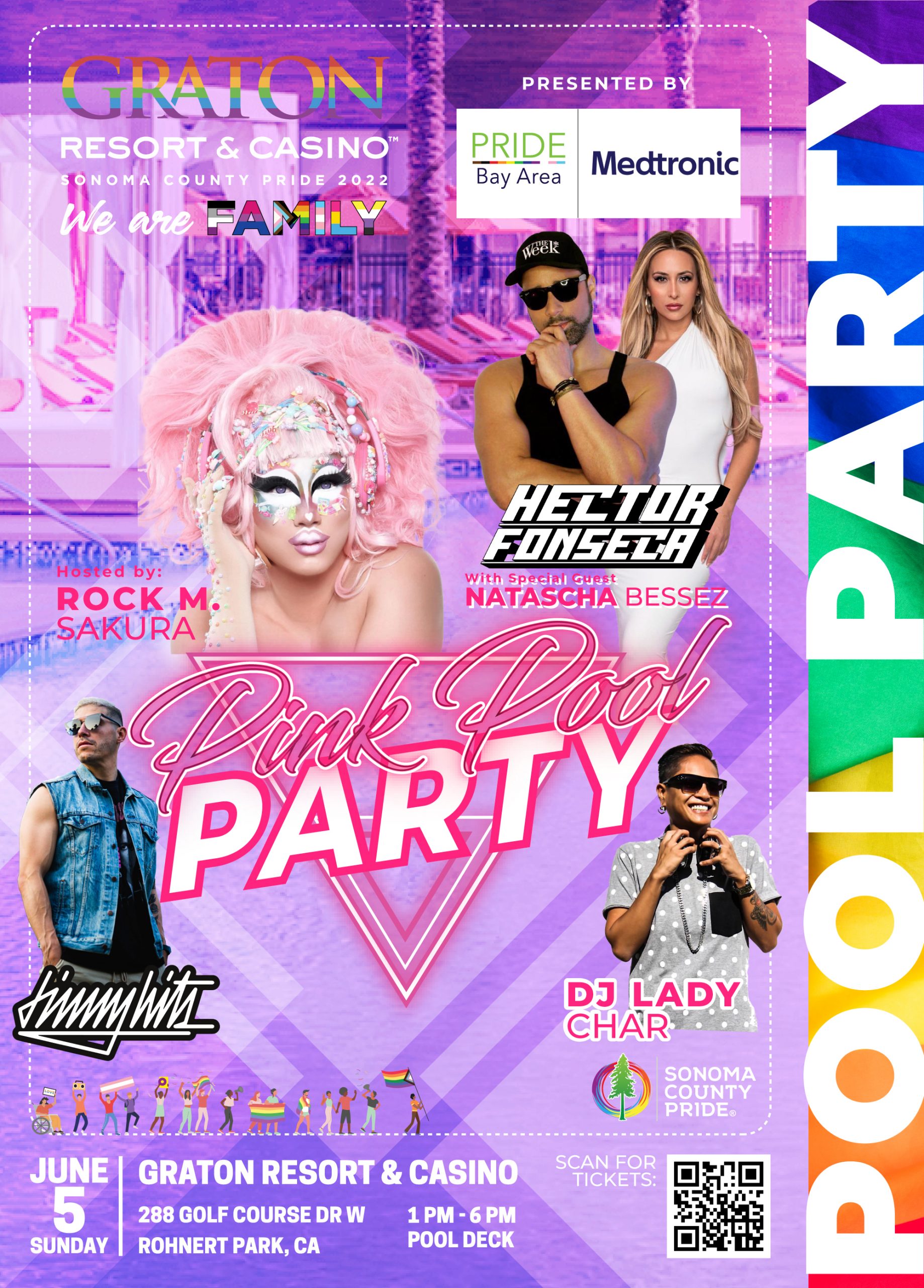 June 5 – Pink Pool Party at Graton Resort & Casino | Sonoma County ...