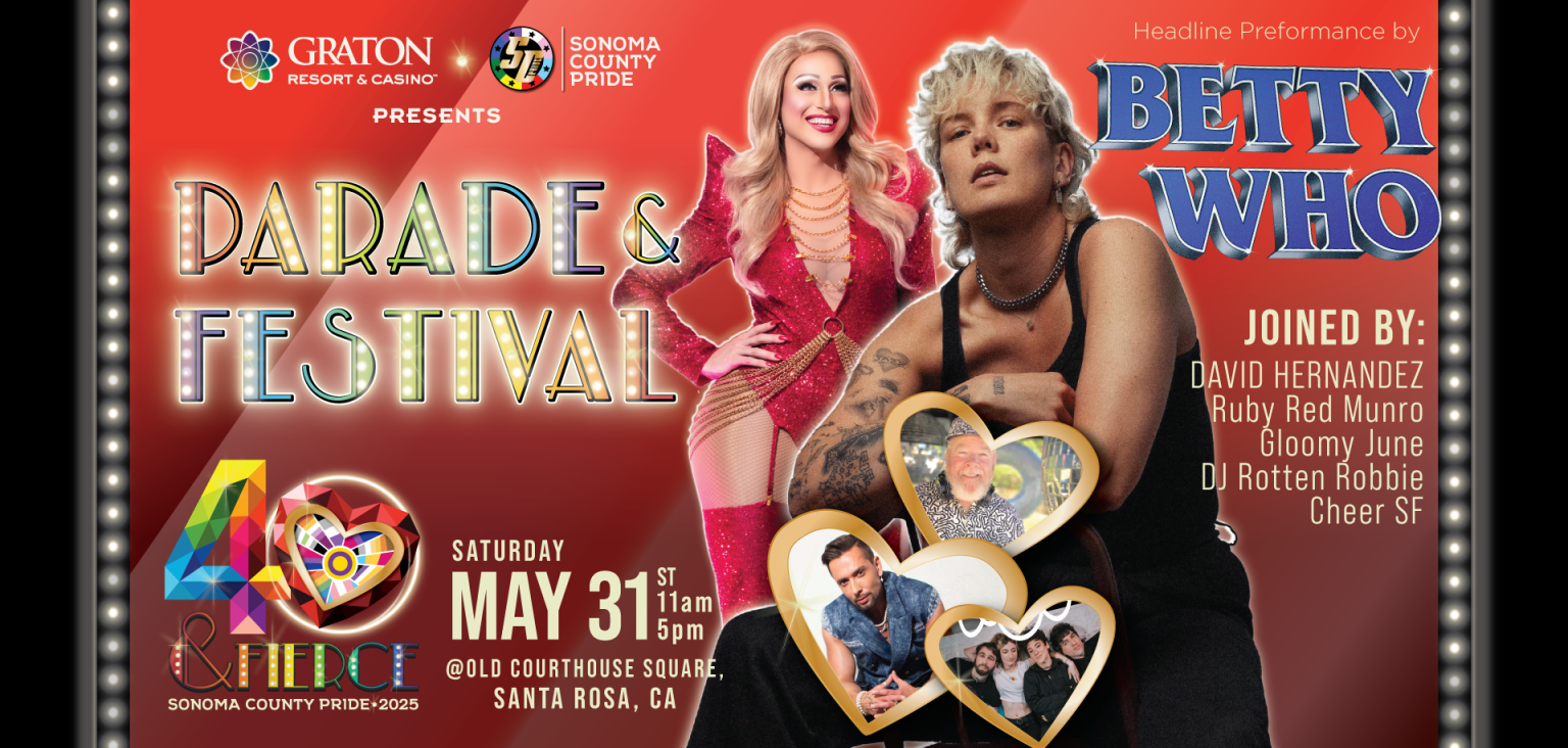 Sonoma County Pride 2025! | Sonoma County LGBTQI Pride